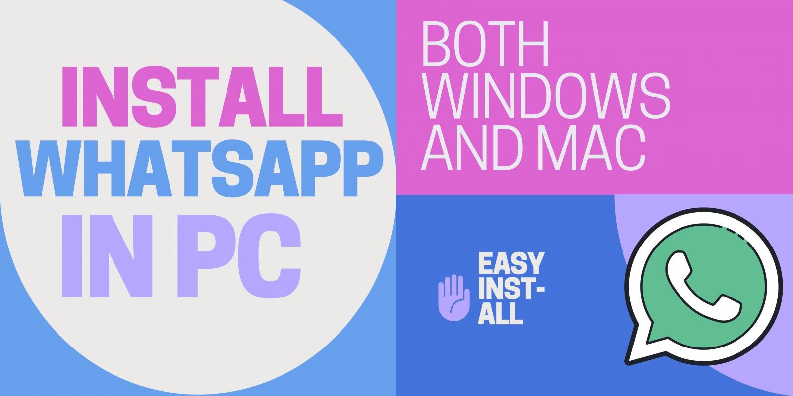 How to install WhatsApp in Laptop? - KAPsNotes