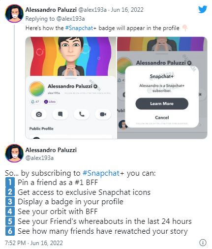 Snapchat working on subscription plan - KAPsNotes